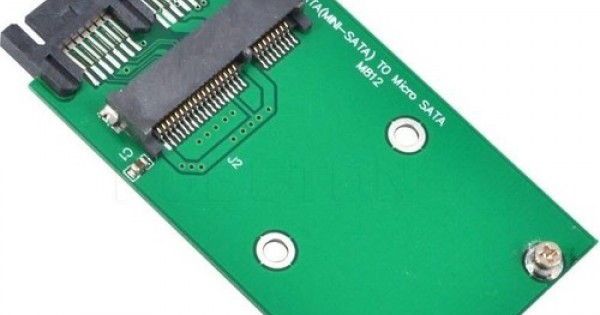 4668 Msata (Mini Sata) To Micro Sata Çevirici Dönüştürücü Kart