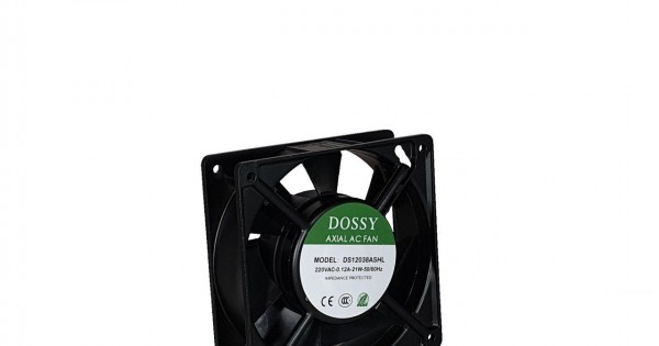 DOSSY 120X120X38MM 220V AC FAN